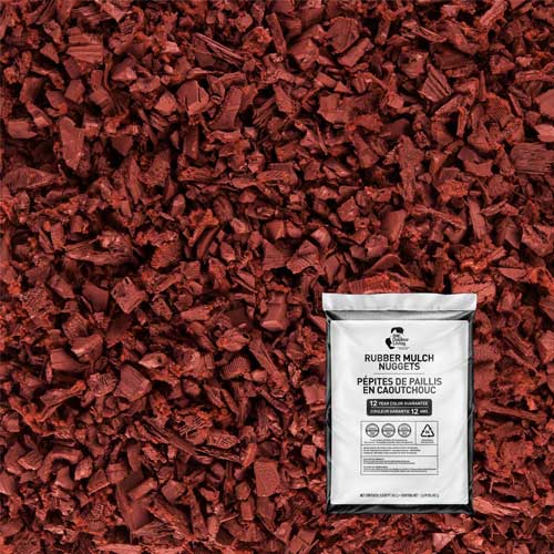 NuPlay Rubber Mulch Bulk - Redwood — Material Warehouse