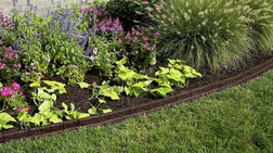 Rubber Landscape Edging 3 inch L shape - 24 ft bundle — Material Warehouse