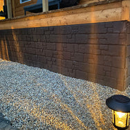 Mobile Home Skirting Rubber Siding Panels 4ft x 1ft — Material Warehouse