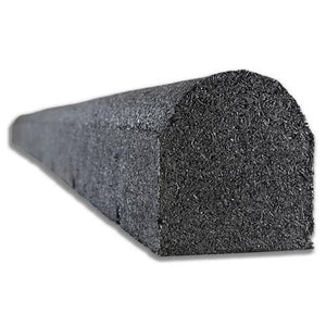 Rubber Playground Border Edging - 4in x 4in x 92in — Material Warehouse