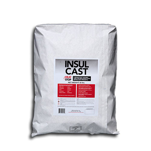Insulating Castable Refractory Dry Mix for Ovens - 50lb bag — Material ...